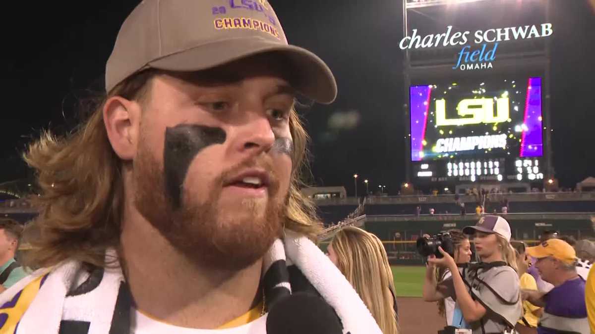 LSU baseball Tommy White College World Series