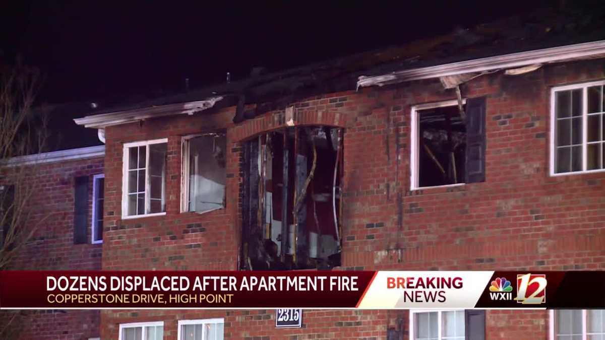 High Point firefighters rescue 5 people from apartment fire