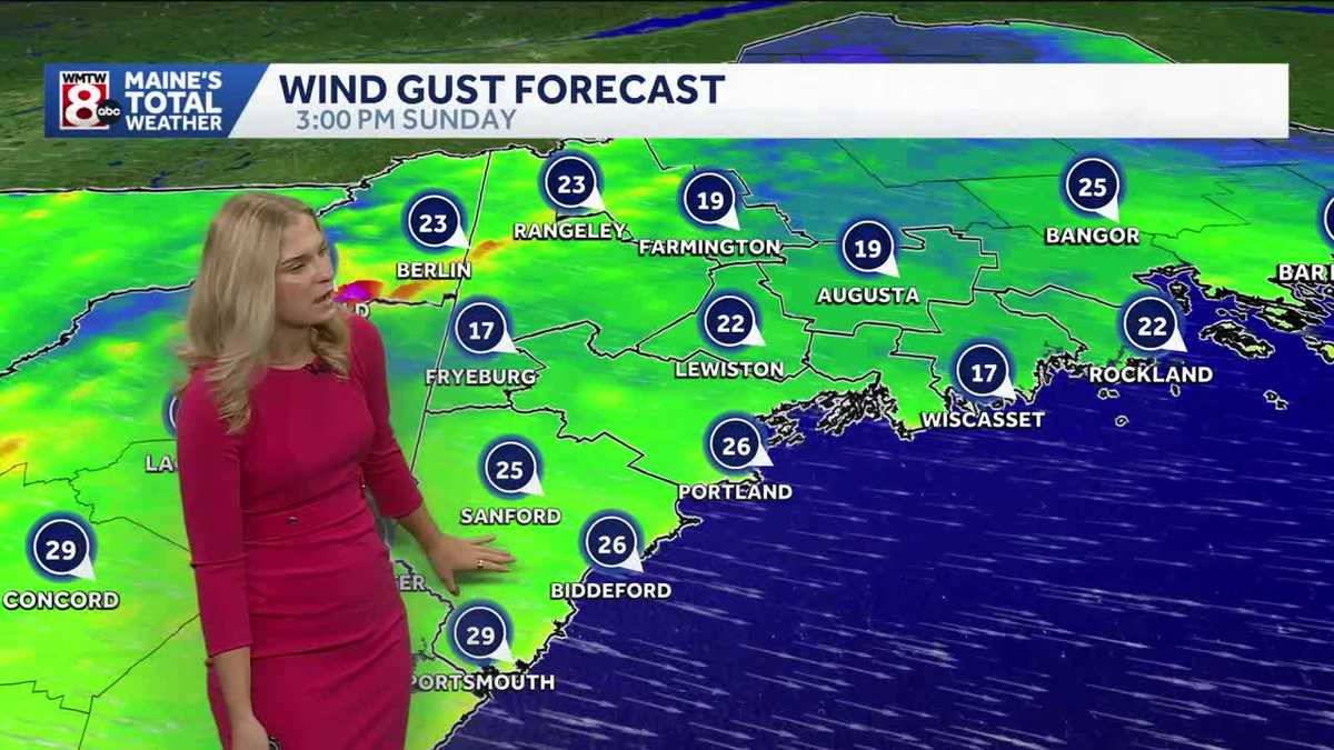 Dry Sunday with wind picking up