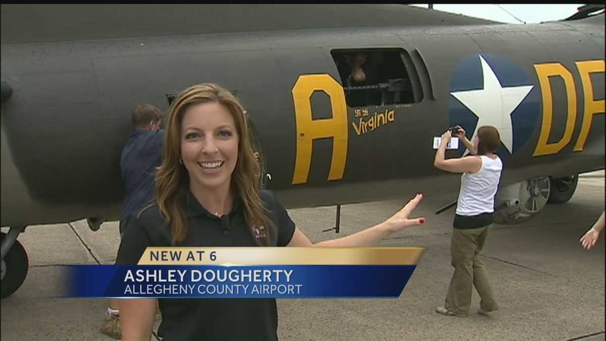 WTAE's Ashley Dougherty takes to skies in WWII bomber