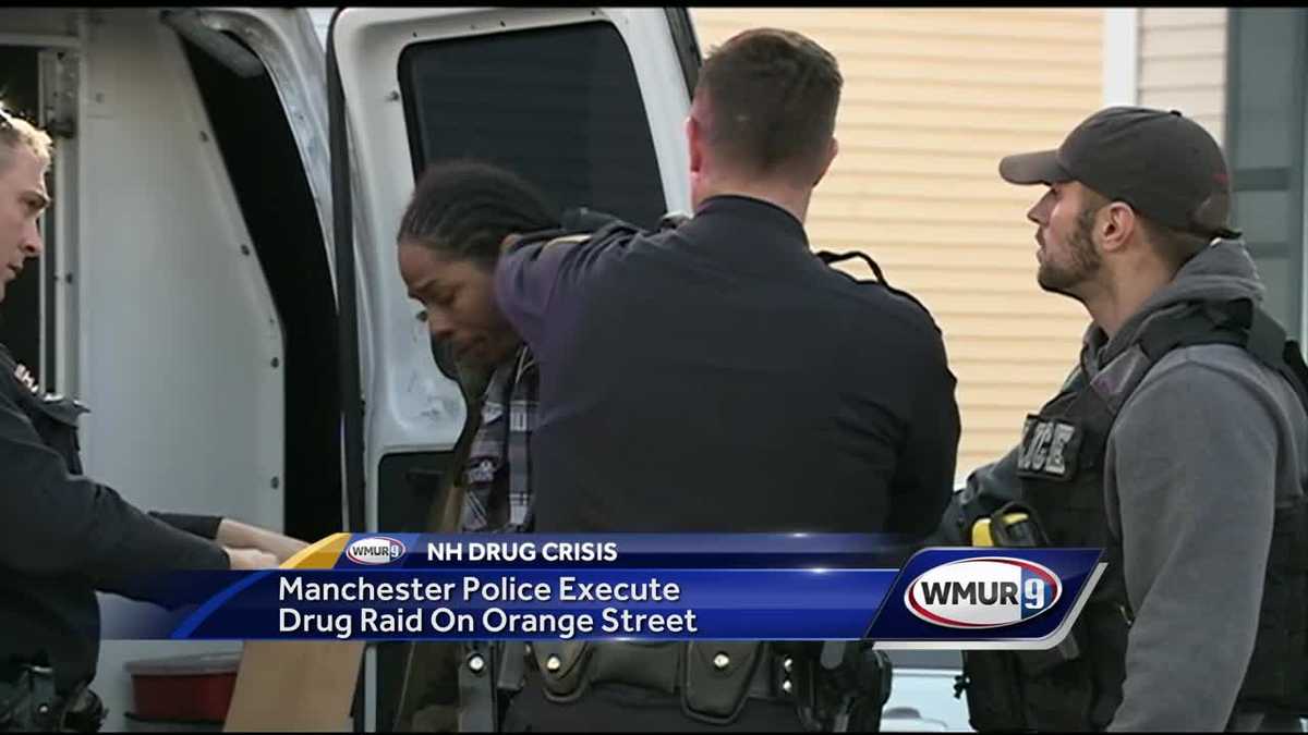 Manchester police execute drug raid on Orange Street