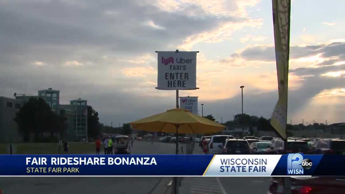 Ridesharing, lawn parking share profits at Wisconsin State Fair