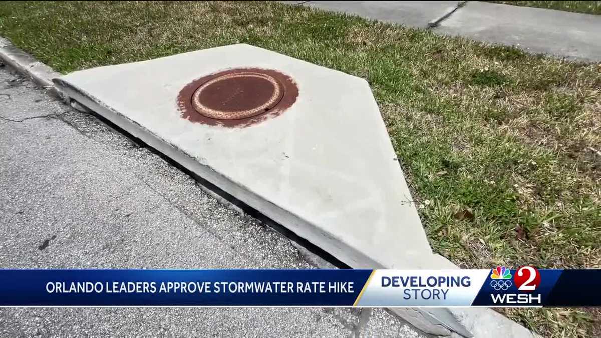 Orlando leaders approve stormwater rate hike