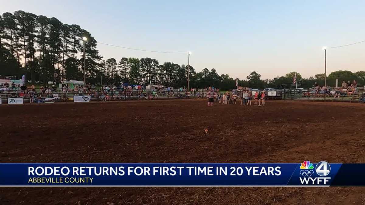 SC: Rodeo returns to the Upstate for the first time in 20 years