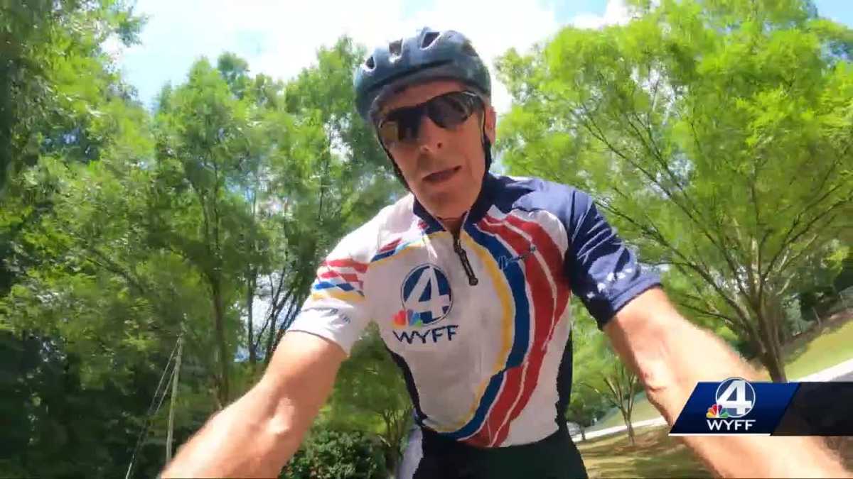 Greenville: Geoff Hart trainsl for Ride to End ALZ