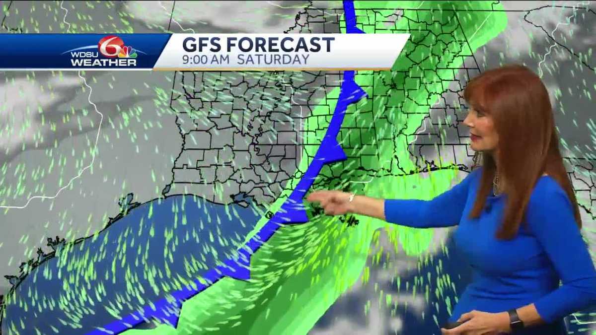 Rain chances increase Saturday