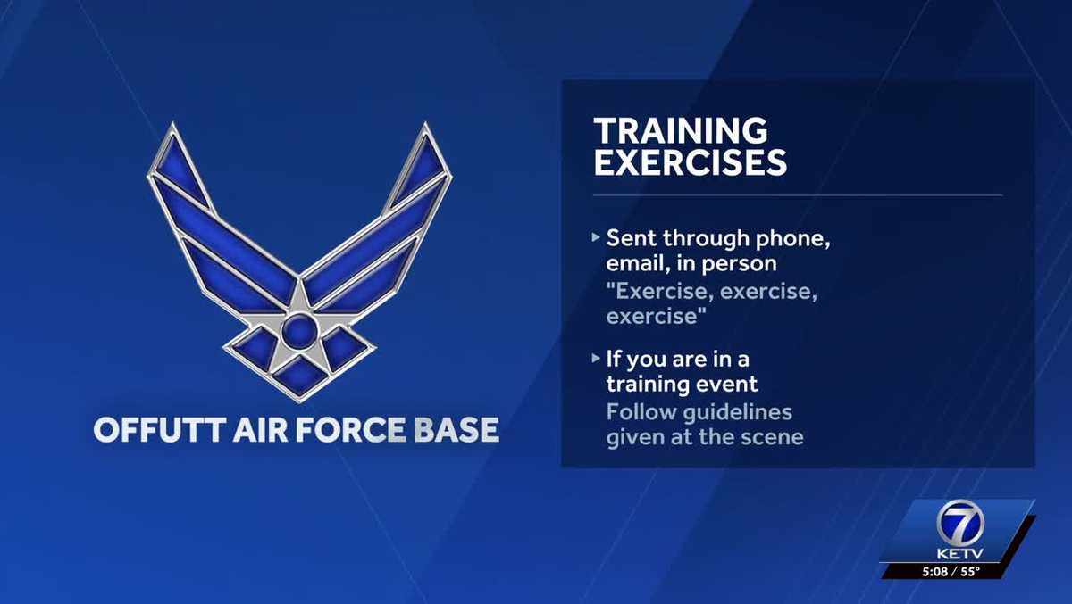 Offutt Air Force Base alerts public to large-scale training exercise