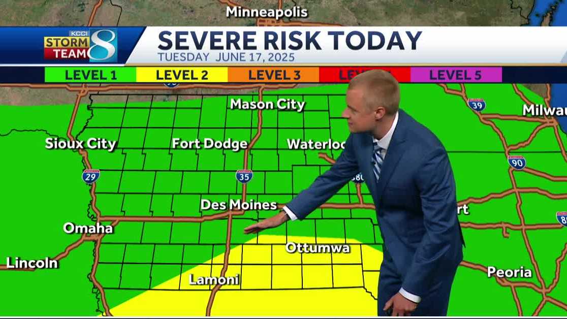 Iowa weather: Strong storms, heavy rain in forecast