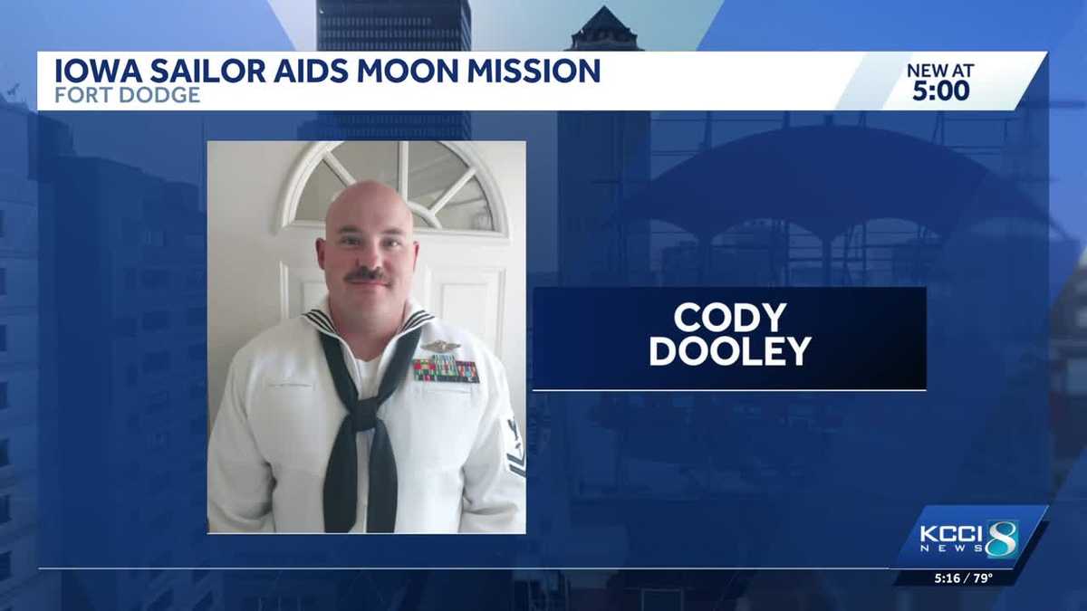 Iowa sailor aids in recovery of Artemis II astronauts after moon mission