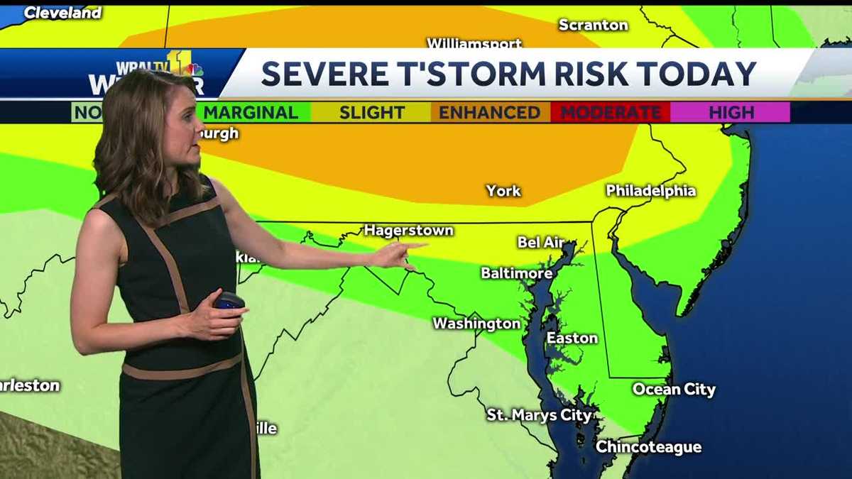 Rain, T-storms Tuesday morning