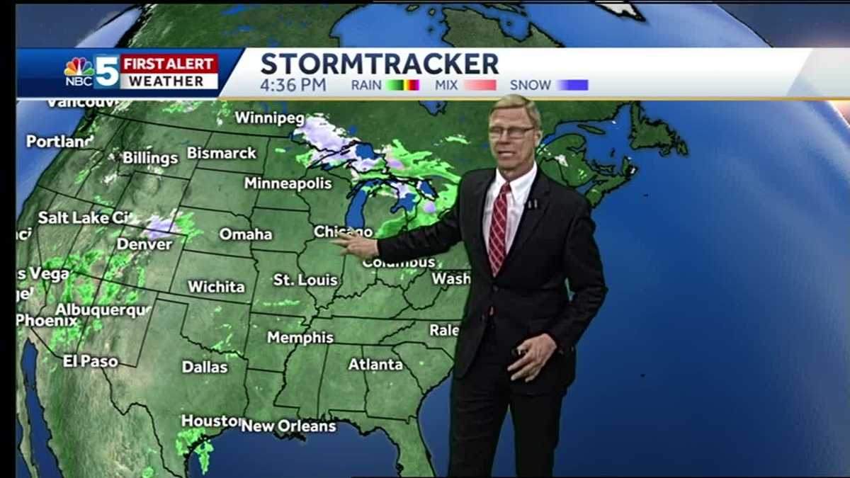 Video: Tom Messner is watching for more rain