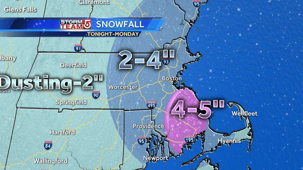 Mike's forecast: Snow continues into Monday