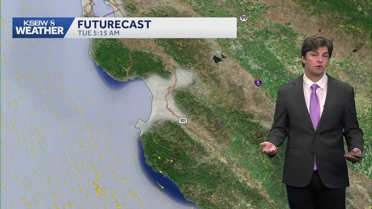 "June Gloom" keeps it cool at the coast; warm & ﻿sunny inland