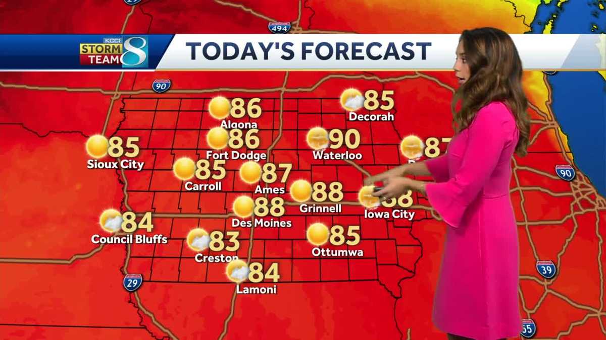 Afternoon Iowa weather forecast July 20, 2021