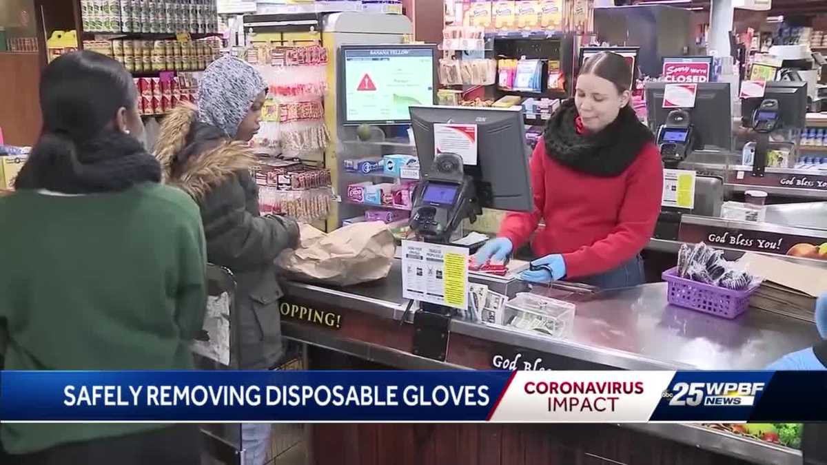 Experts warn of cross contamination while wearing protective gloves