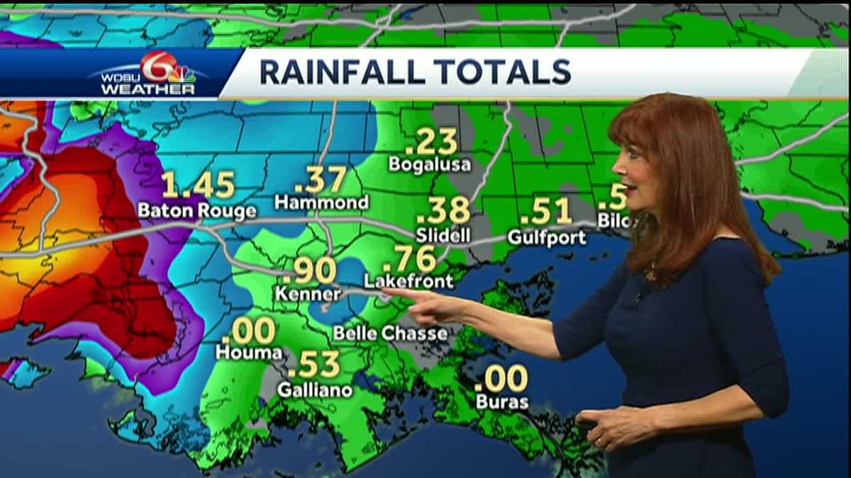 Some rain today, and some rain Friday