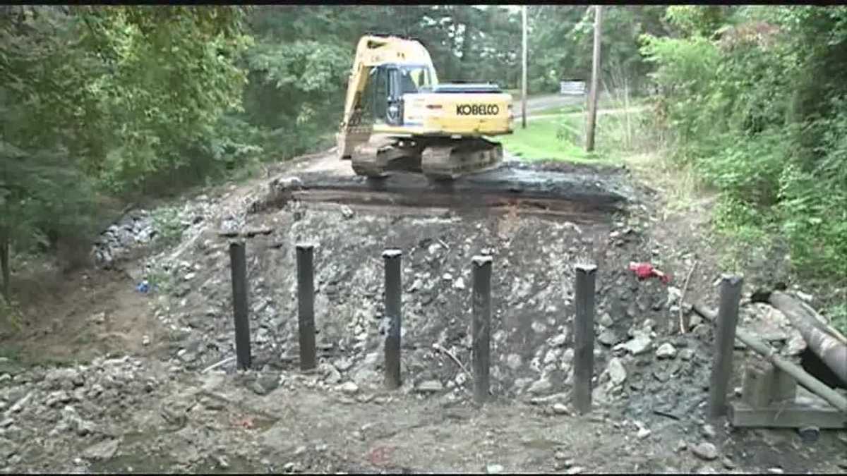 Brookwood Bridge construction underway