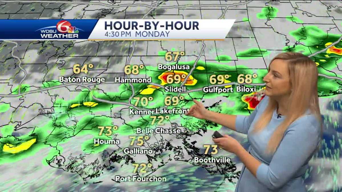 Storms tomorrow, some could be strong