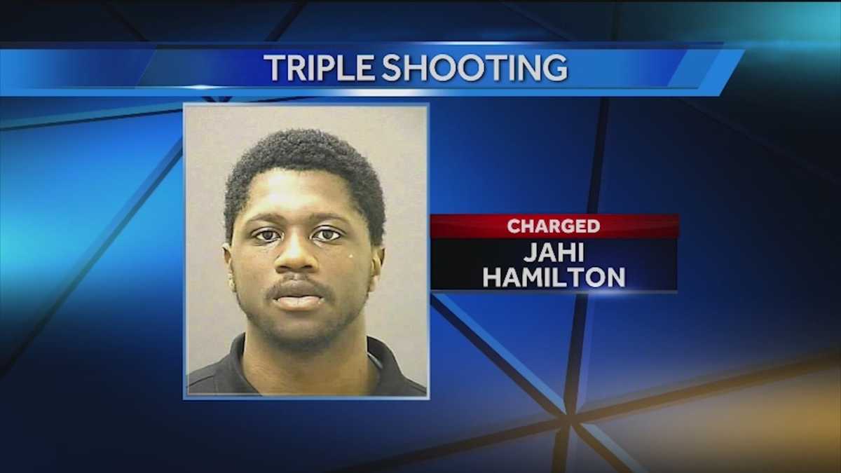 How quickly did suspect in triple shooting get gun?