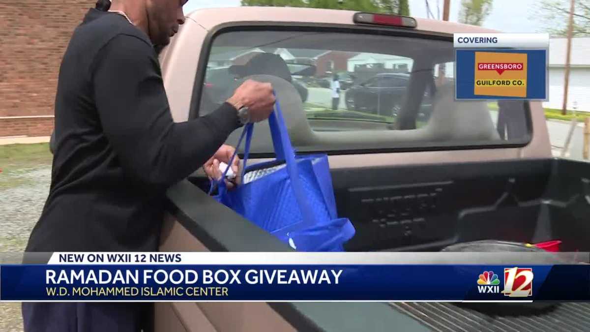 W.D. Mohammed Islamic Center in Greensboro hosts food giveaway for ...