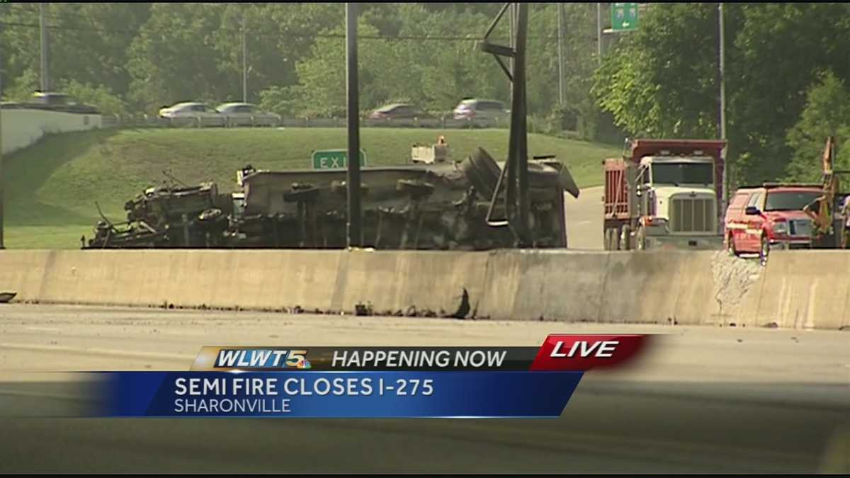 Driver dead in I-275 truck crash near Reed Hartman