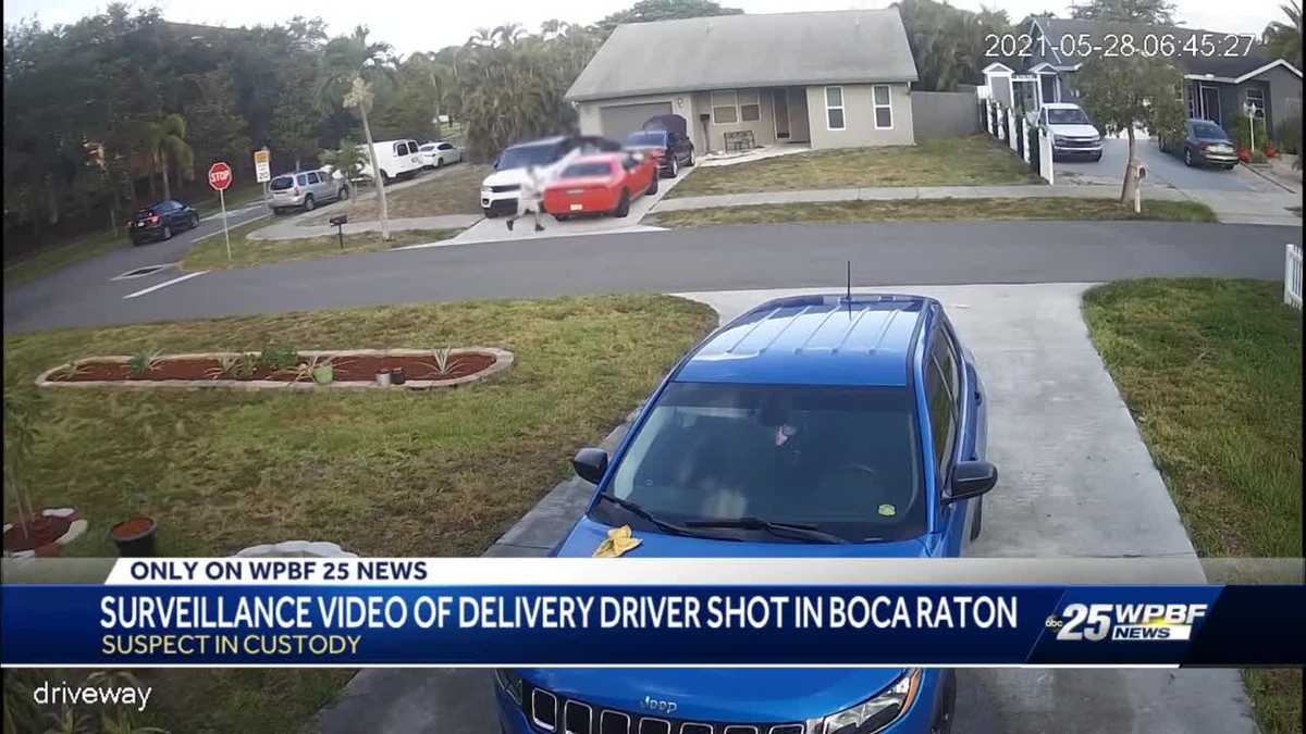 Exclusive: Surveillance video shows people running from shooting ...