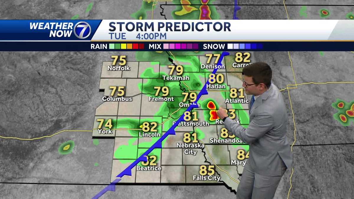 Omaha morning weather forecast for Tuesday, June 4