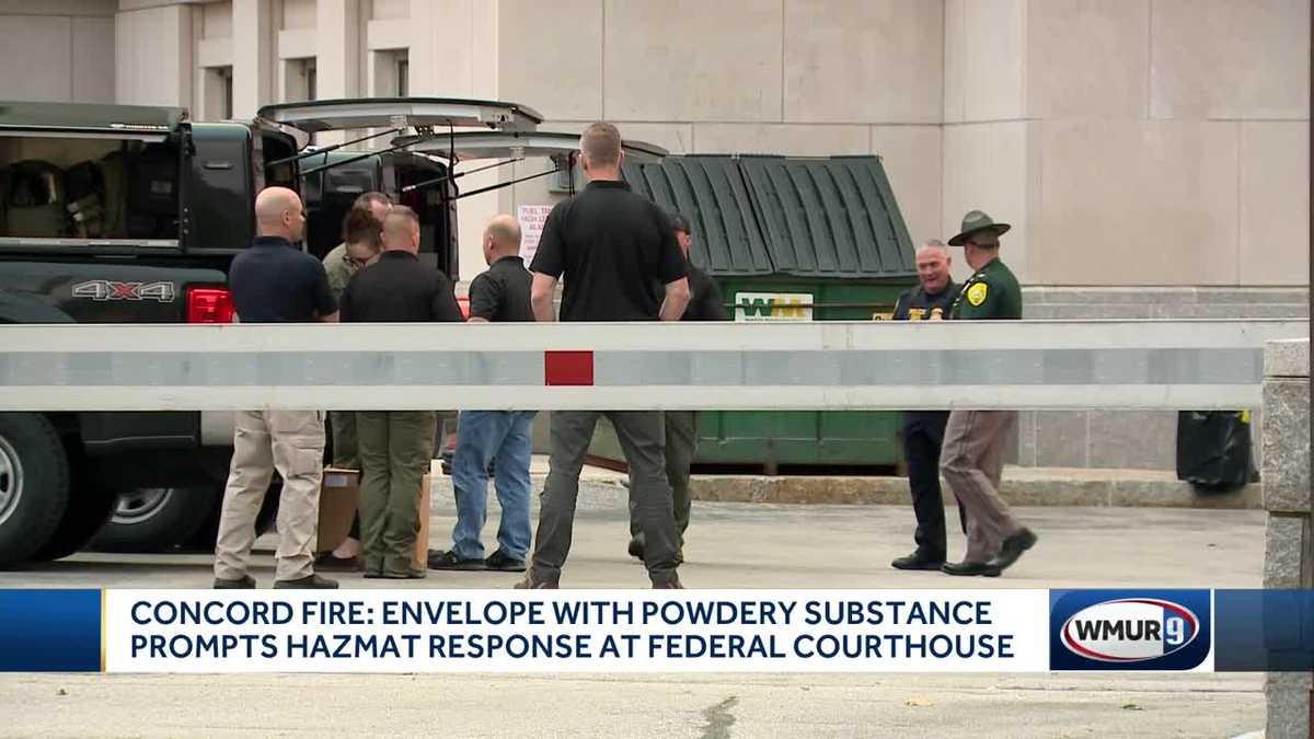 Concerning envelope prompts Hazmat response at federal courthouse in ...