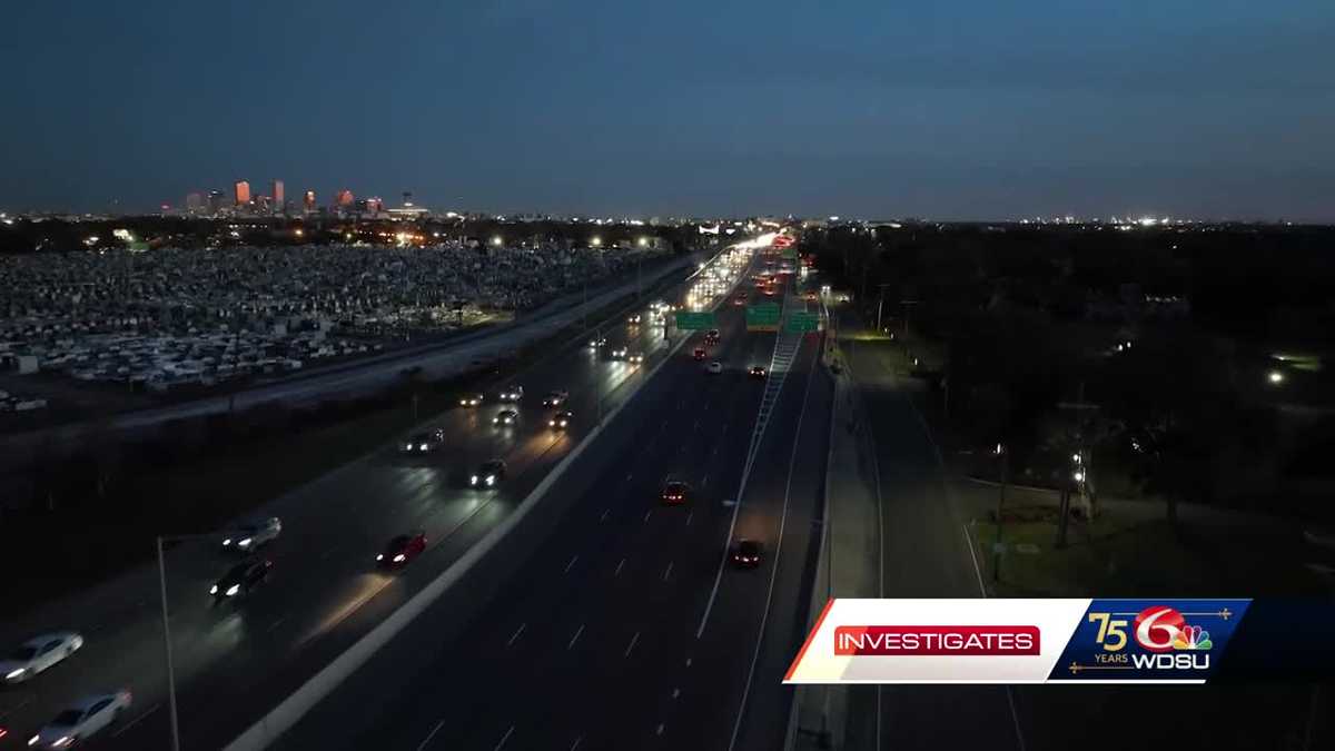 New Orleans interstate lighting investigation