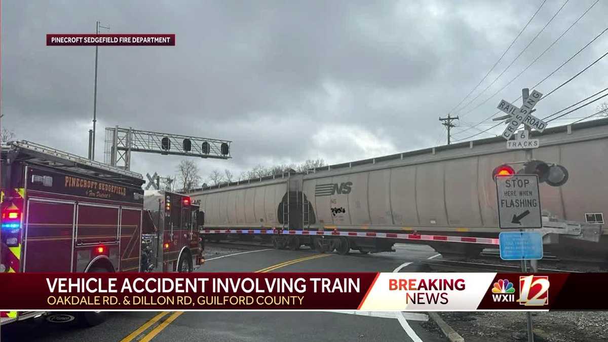 North Carolina: Woman charged after being hit by train in Jamestown