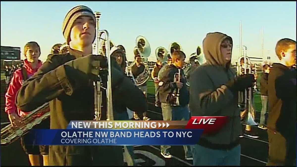 Olathe Northwest marching band heads to New York City