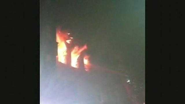 Witness: Woman runs through flames to flee North End fire