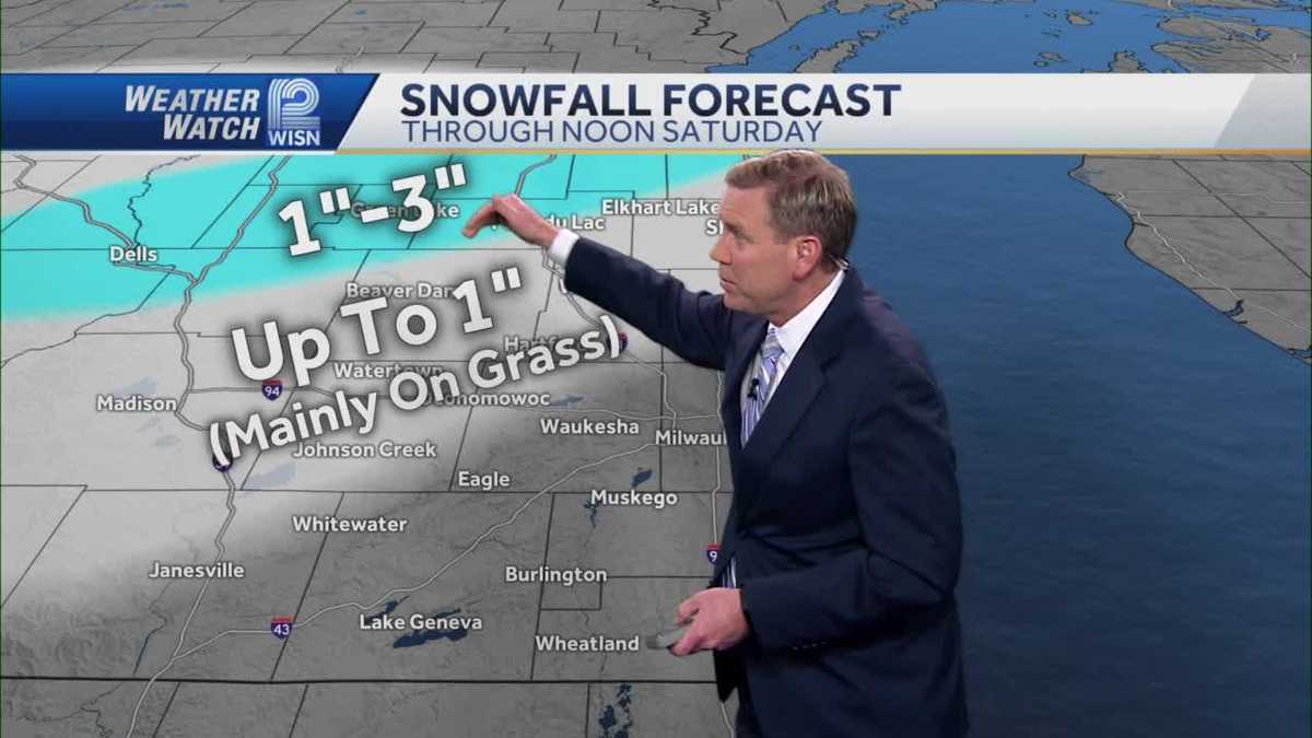 Weather: Cold Rain To A Little Snow