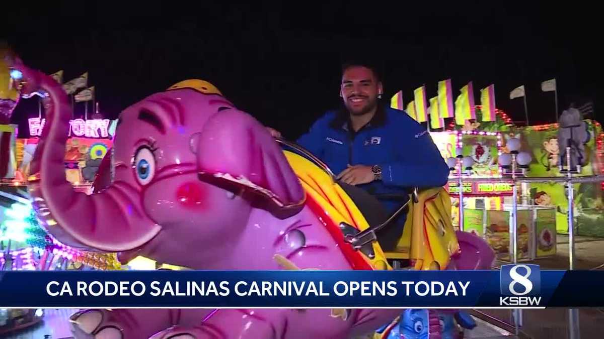 The California Rodeo Salinas carnival kicks-off Big Week festivities on ...