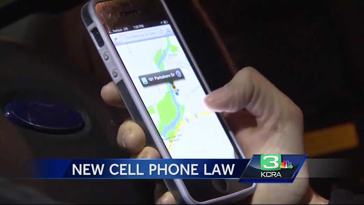 Hands off! California drivers face new cell phone law