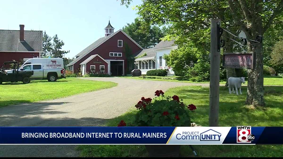Bringing broadband internet to rural Maine