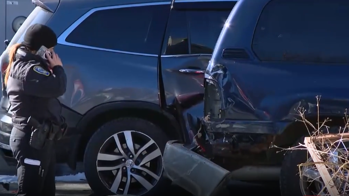 Car hits two cars in driveway, crashes into tree and Mass. home