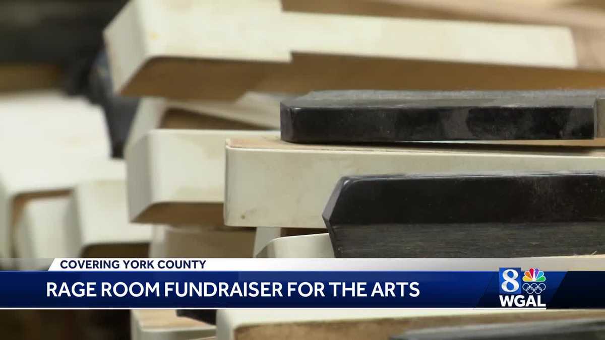 Rage Room hosts fundraiser for the arts in York