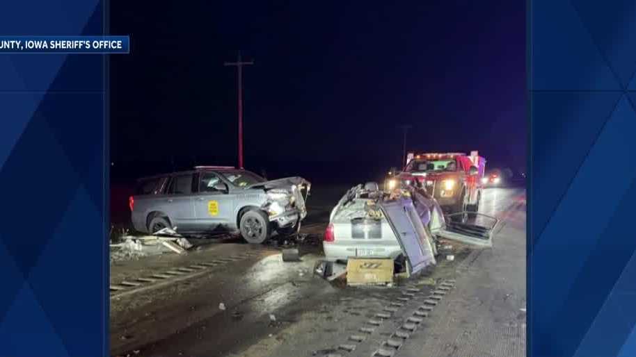 High-speed chase in Grundy Center ends in crash, injuring state trooper ...