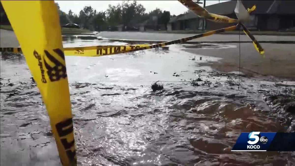 Oklahoma City woman claims contractor broke water lines