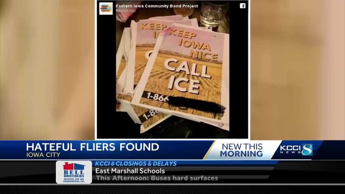 Immigration groups decry 'Call ICE' Fliers