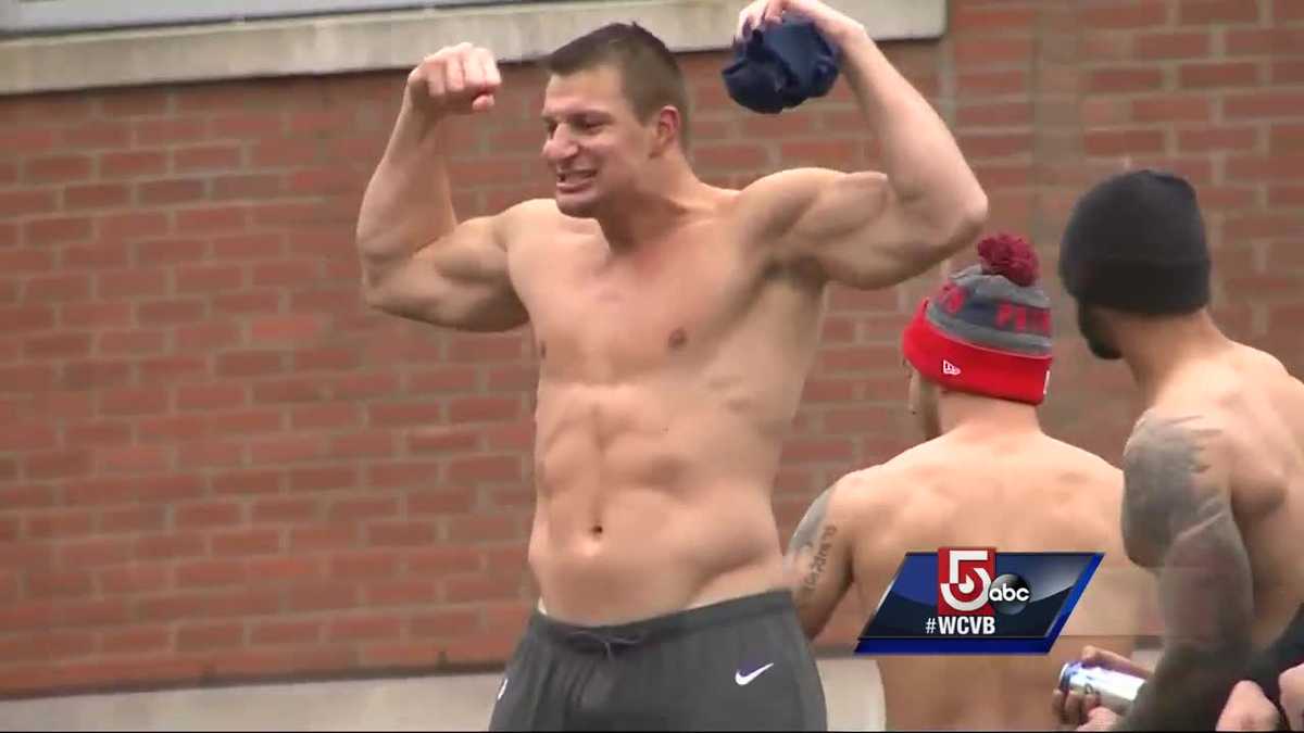 Shirtless Gronk: 'The fans were asking for it'