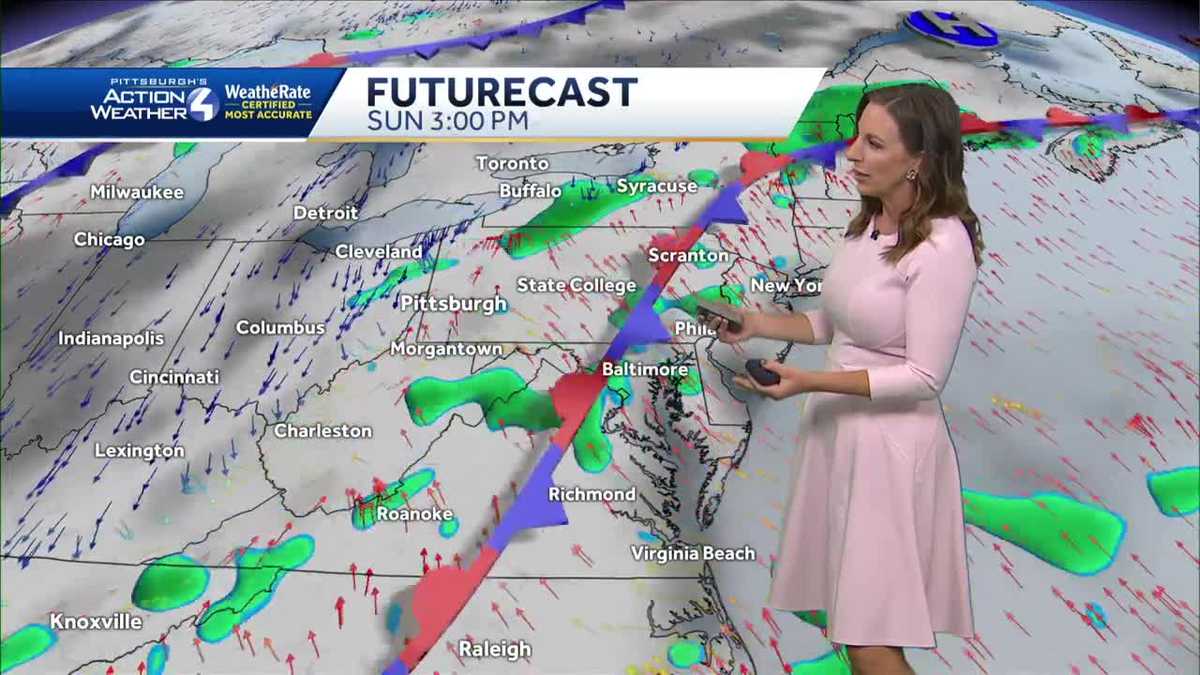 Isolated Showers and Storms Through the Weekend