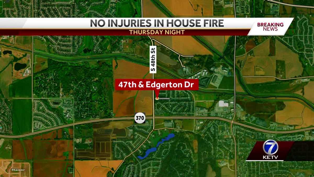 Multiple agencies respond to Papillion house fire