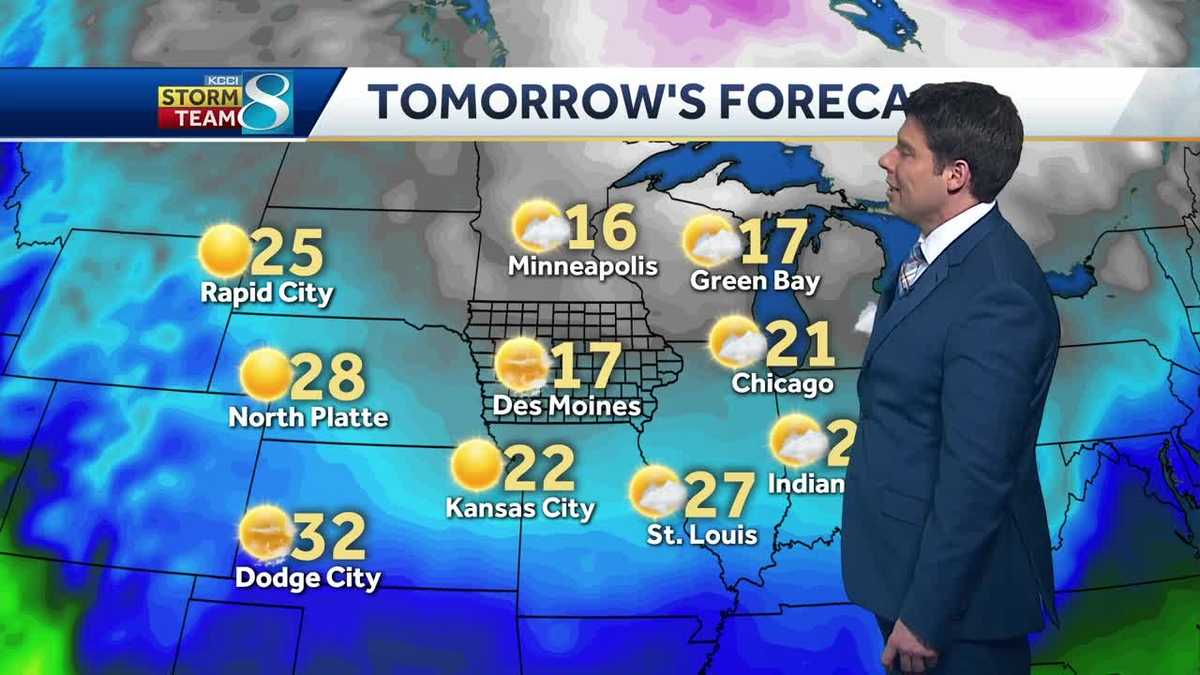 Slow warm up begins with temps above freezing