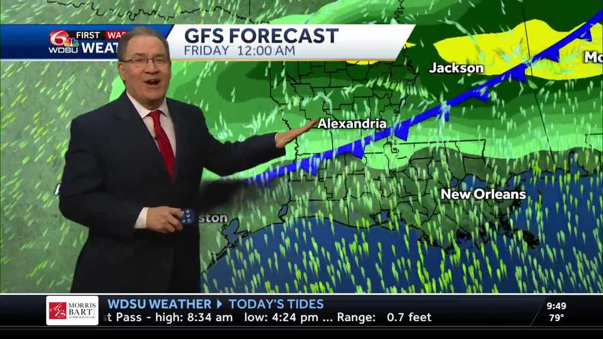 Fog returns, tracking a late week cold front