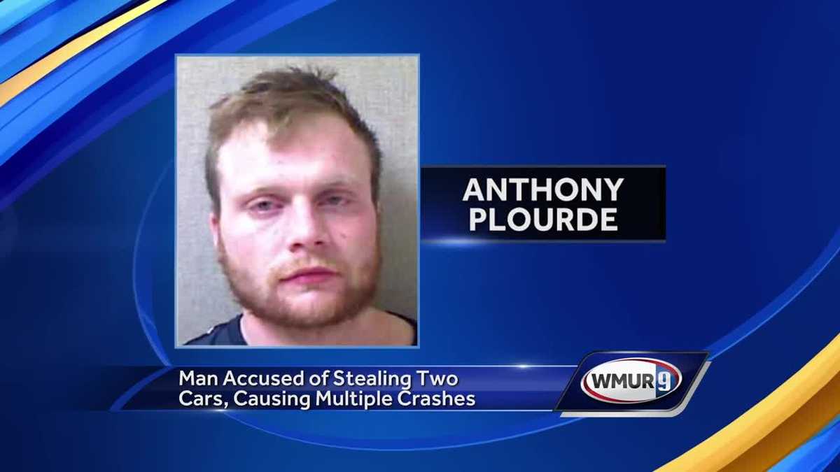 Man Accused Of Stealing Two Cars Causing Multiple Crashes