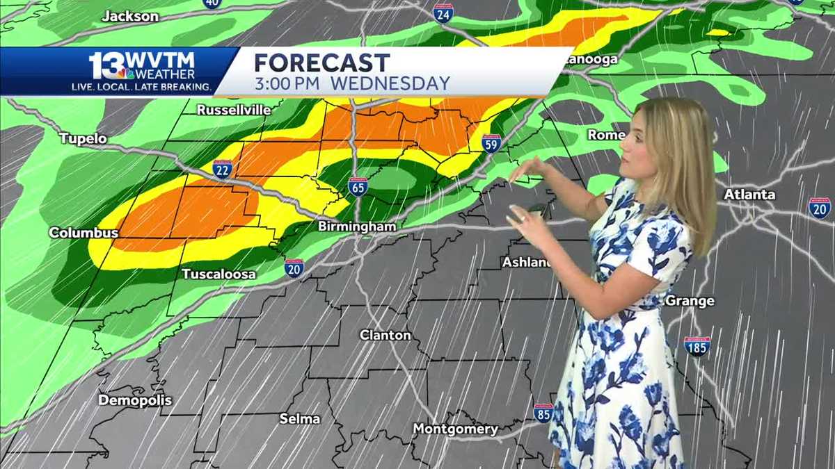 Rain stays away until next week as a strong storm system nears