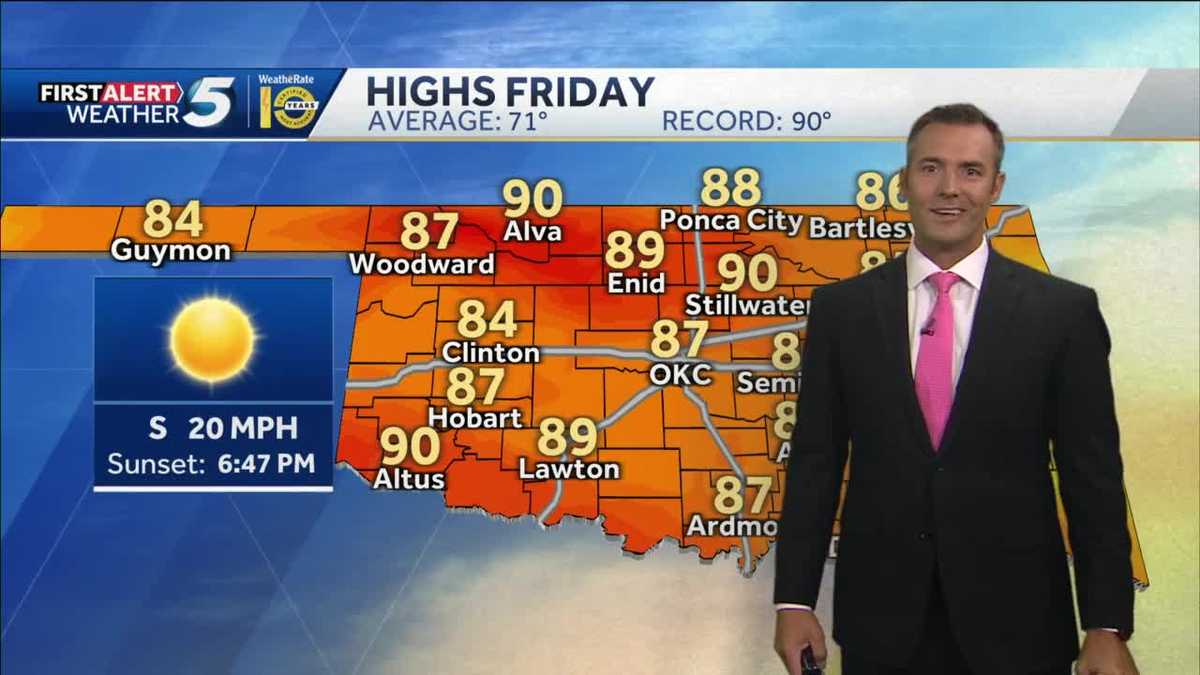 FORECAST: A hot and windy weekend
