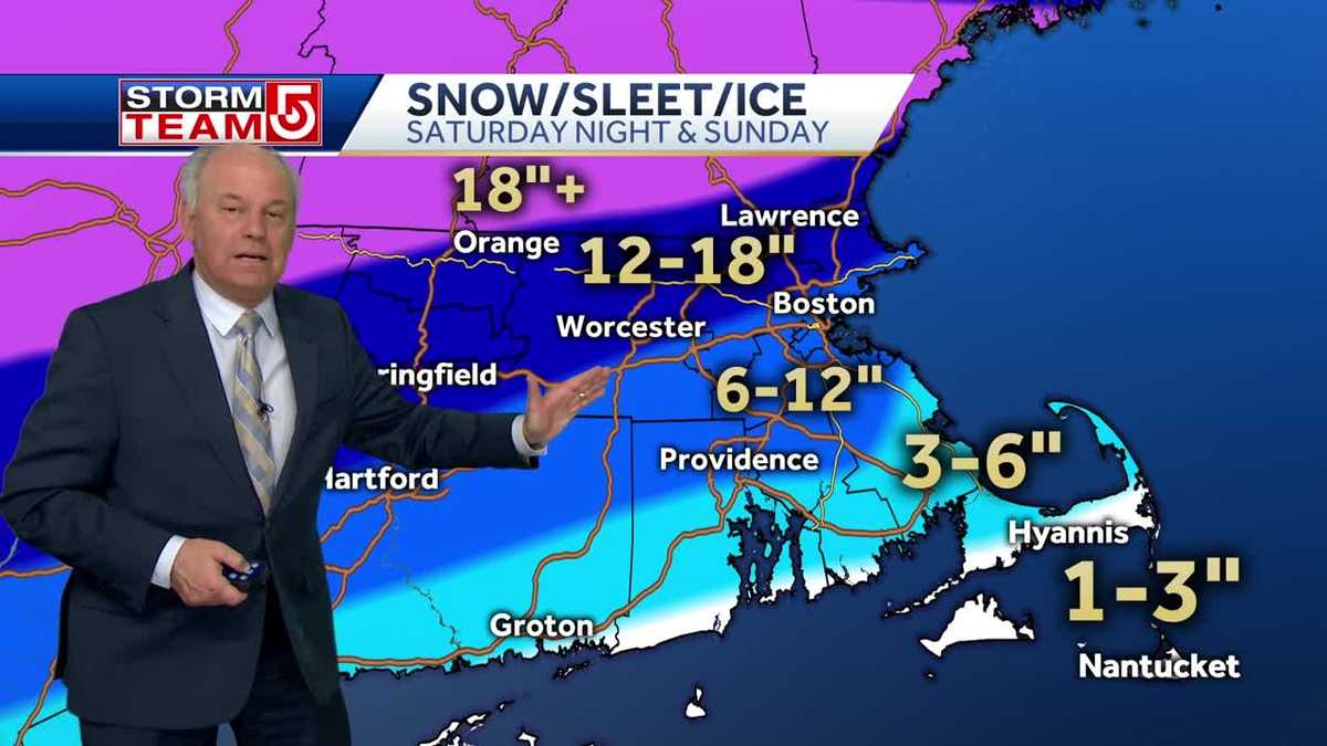 Video: Warnings issued for winter storm approaching region